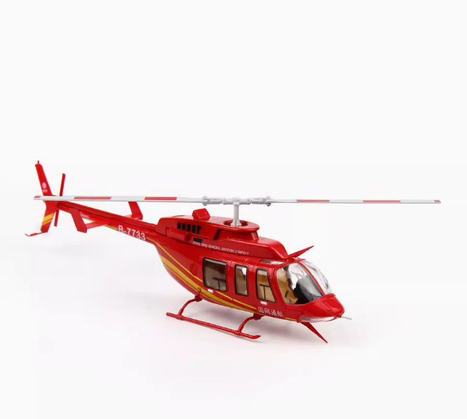 1:32 37CM State Grid General Aviation Company Bell 206 Helicopter ...