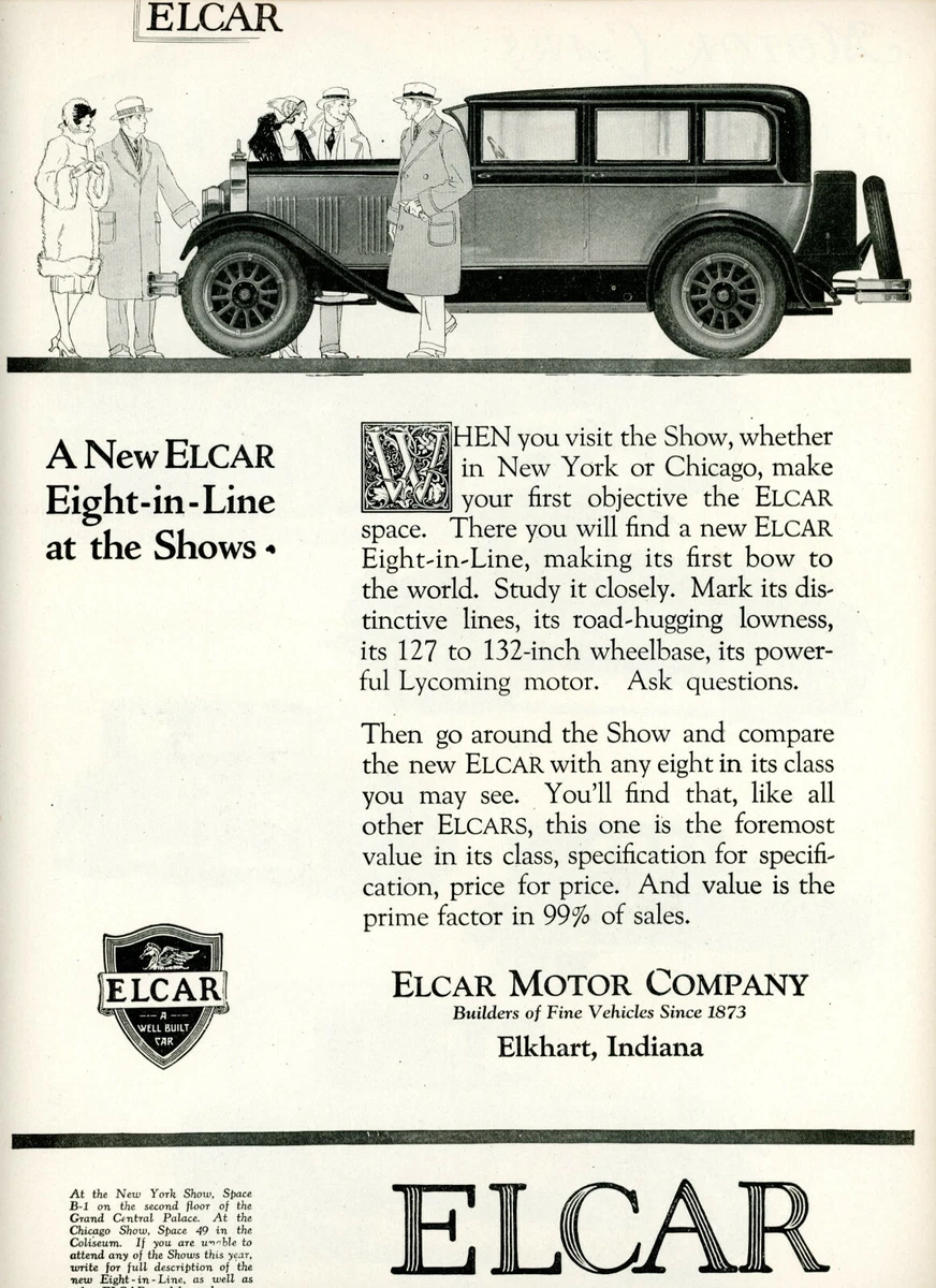 1926 Elcar $10,000 - "Not Mine" Automobiles For Sale - Antique ...
