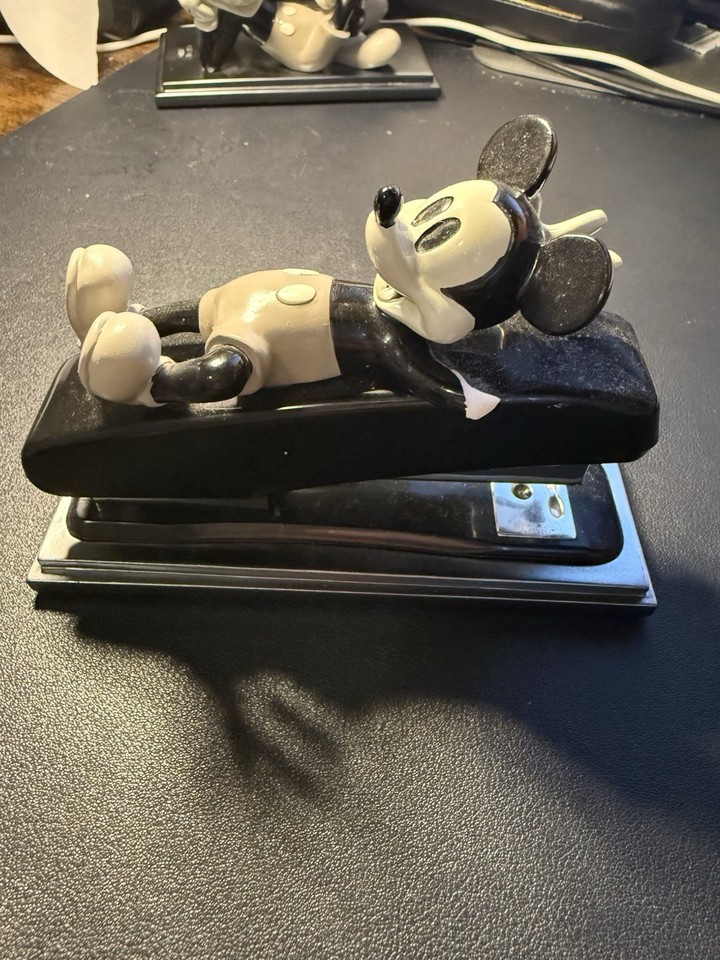 Disney Mickey Mouse Desk Top Stapler (Slightly Damaged) | eBay