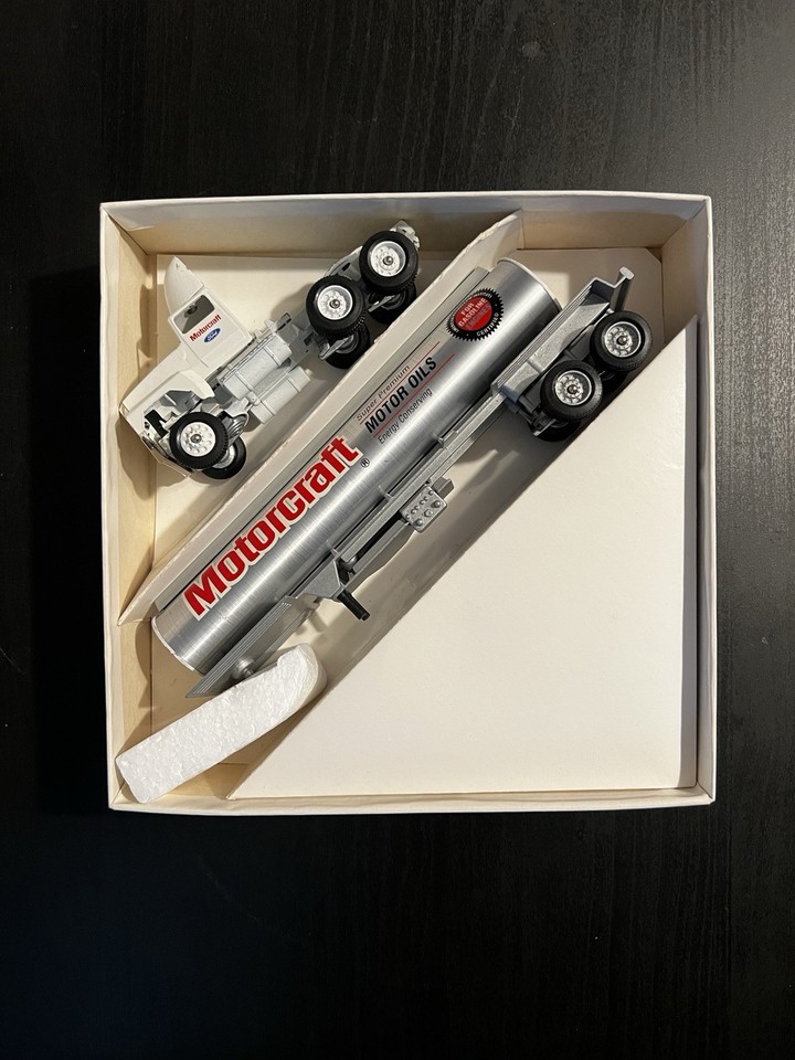 Winross Motorcraft Motor Oils Tanker 1/64 Diecast Semi Truck 1993 ...