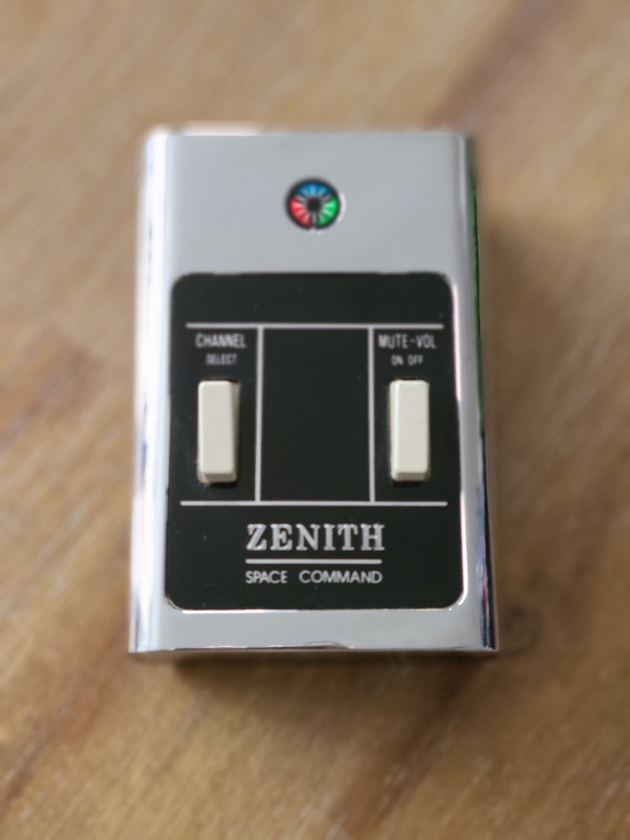 Zenith Space Command Tv Remote Control Vintage Television Exploring