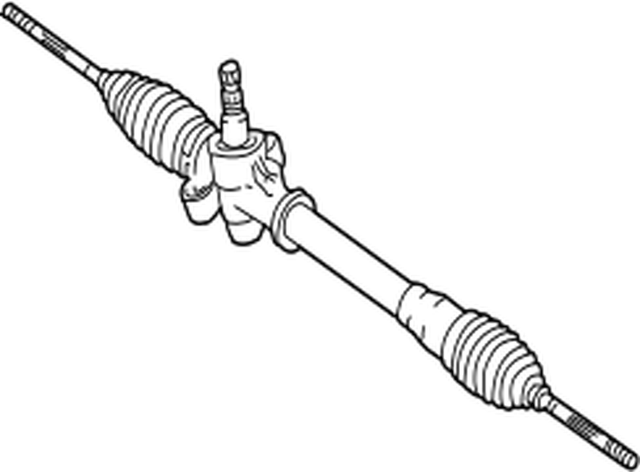 45510-52020 Toyota Gear ASSY Steering 4551052020 Genuine OEM Part for ...