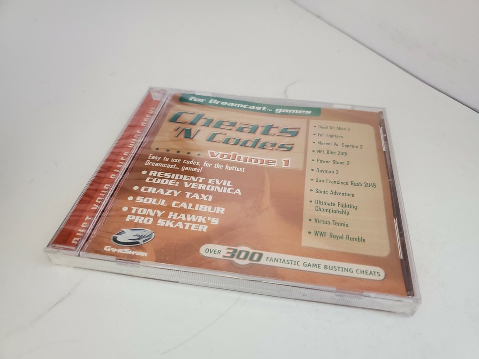 NEW Game Shark Cheats 'N Codes for Sega Dreamcast Play PAL & Japanese ...