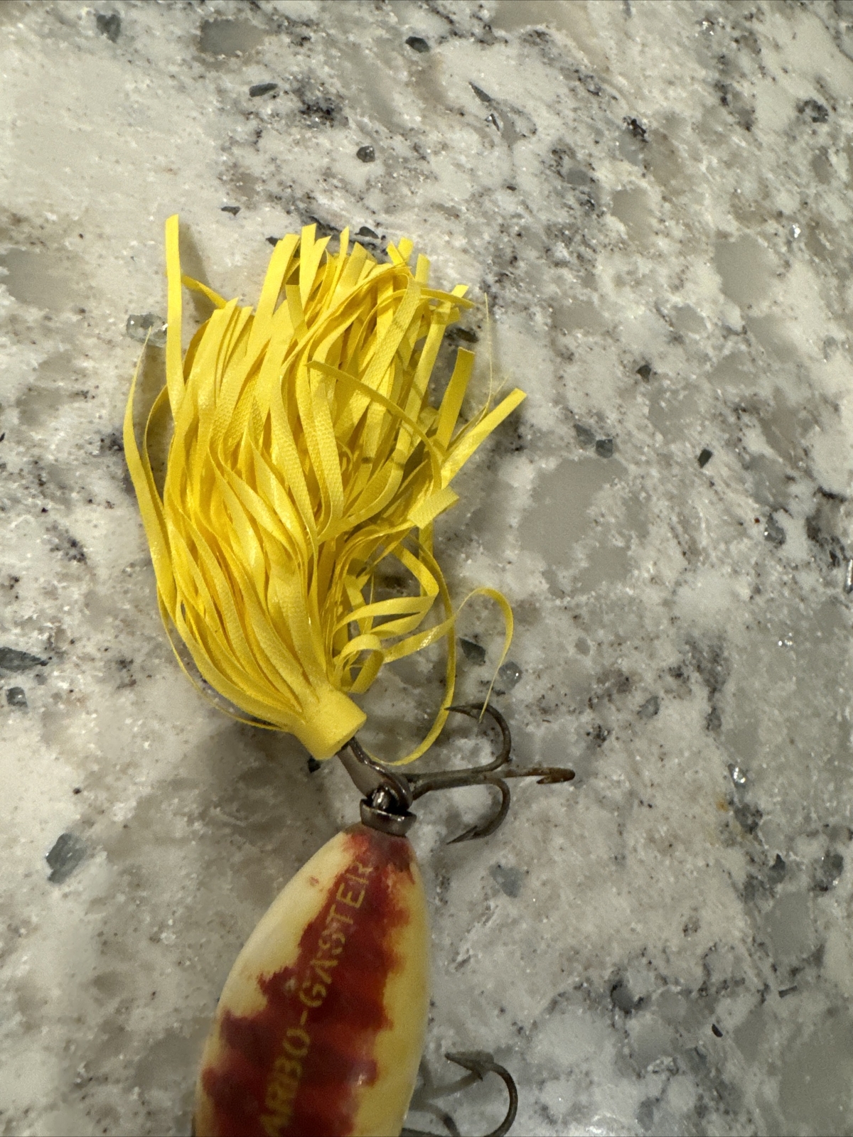 Vintage Fred Arbogast Arbo-Gaster Fish Lure, Tough Color Nice Bait Rare ...