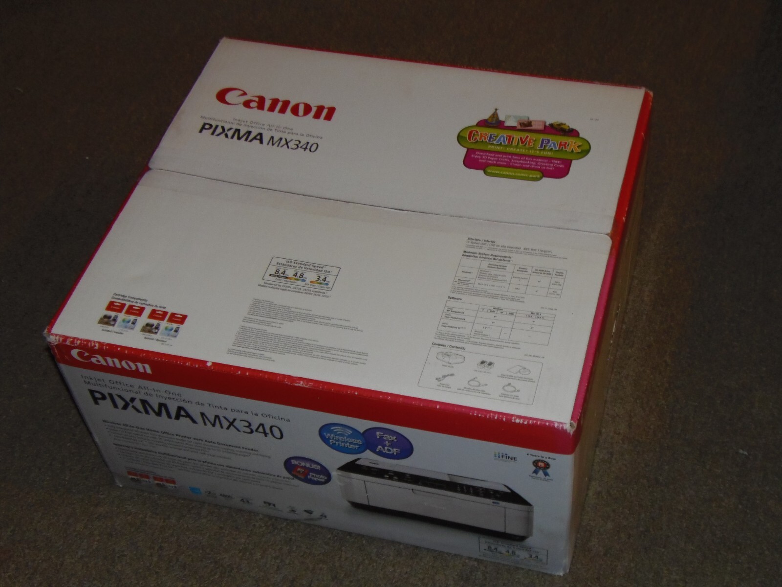 Canon PIXMA MX340 All-In-One Inkjet Printer for sale online | eBay
