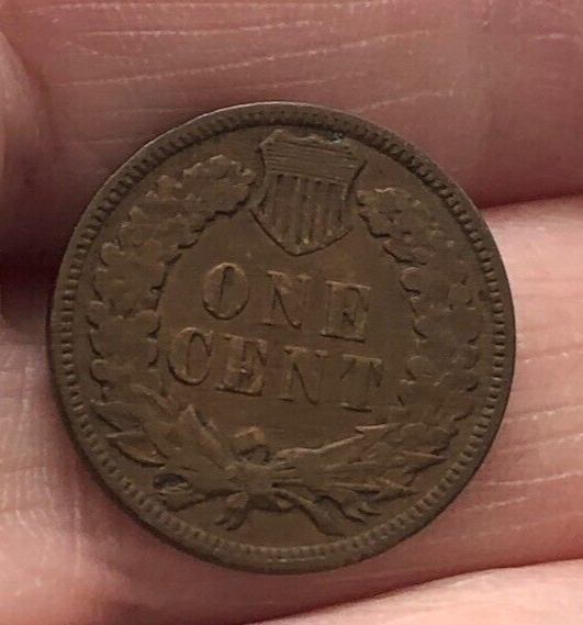 1908 P Indian Cent Penny near Uncirculated beautiful reddish color Semi ...