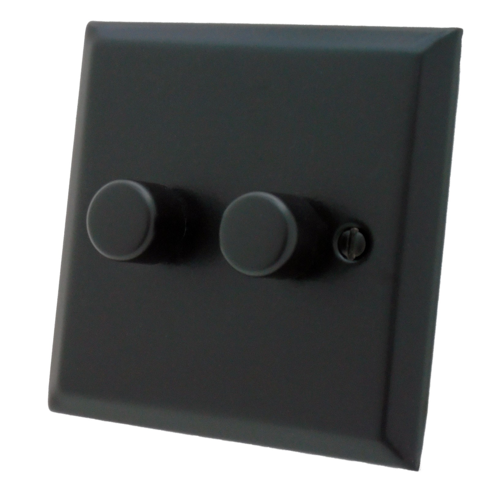 Spectrum Matt Black SFB Light Switches, Plug Sockets, Dimmers, Cooker ...