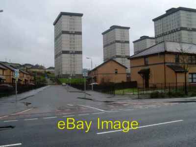 Photo 6x4 Westercommon Road flats and new housing estate in Possil Park ...