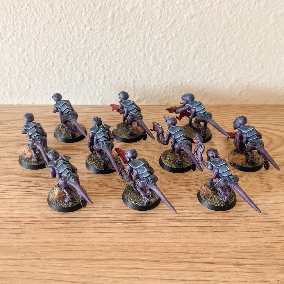 Warhammer 40k Tyranids - Painted Hive Fleet Hydra Army - (285) | eBay