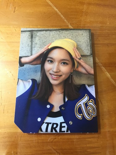 TWICE 2nd Album PAGE TWO Cheer Up Mina Card Type-A Photo Card Official ...