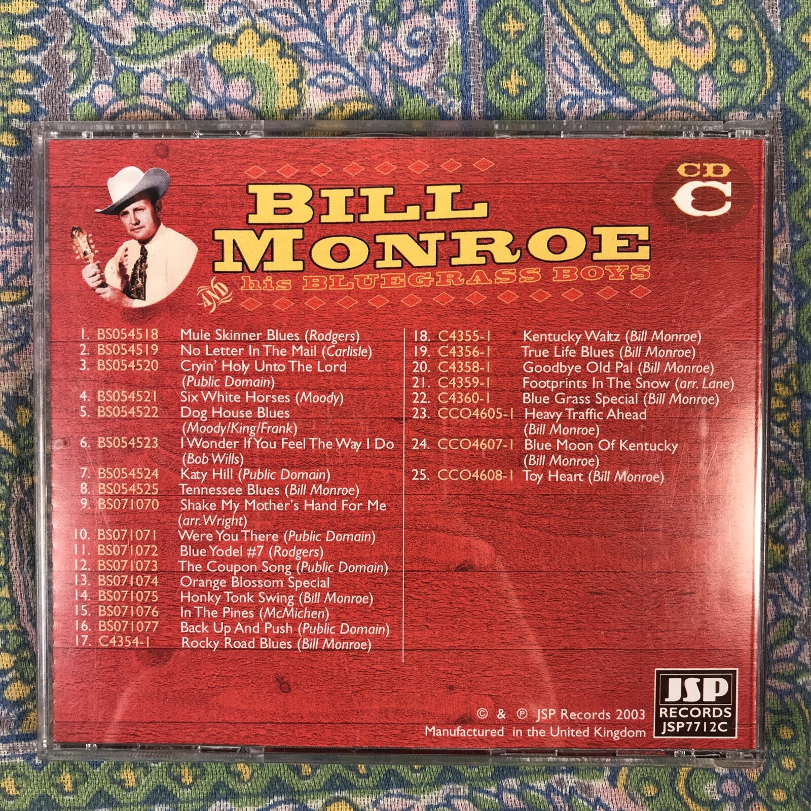The Monroe Brothers 1940-1946 by Bill Monroe and His Bluegrass Boys (CD ...