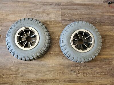 14"x4" Flat-Free Drive Wheel Assembly for the Jazzy 1450 & Quantum ...
