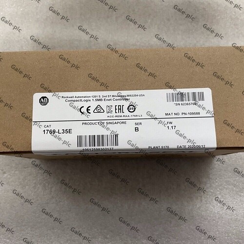 1769-L35E SER B CompactLogix 1.5 MB ENet Controller 1769L35E New ...