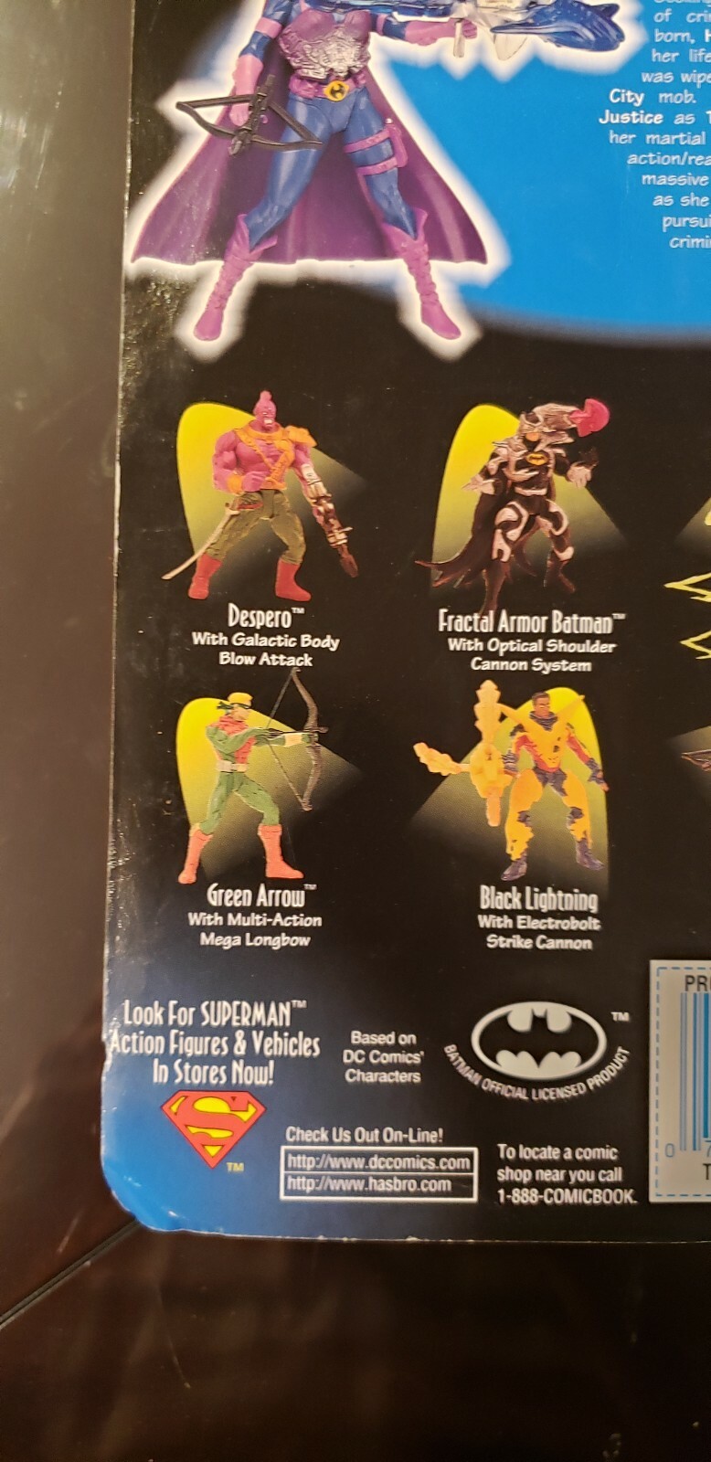 Total Justice The Huntress NEW Sealed Action Figure Kenner 1997 | eBay