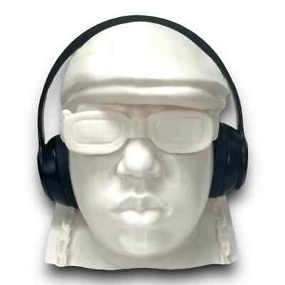 The Notorious B.I.G. Headphone Stand | Bust | Biggie Sculpture | eBay