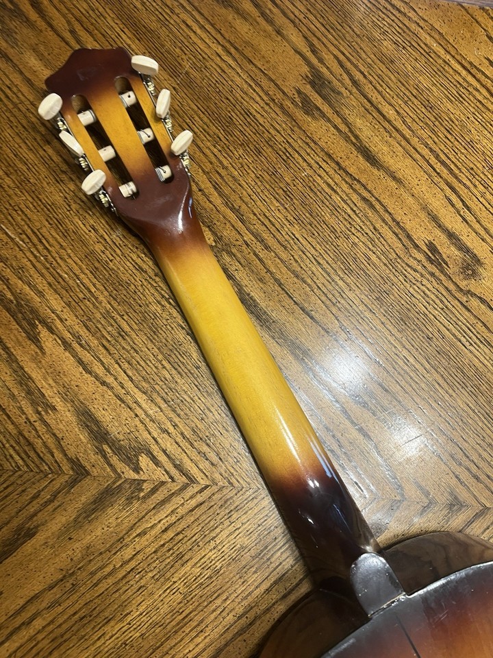 Vintage 1970s Global Musical Instrument Co 6 String Acoustic Guitar | eBay