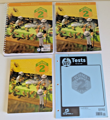 BJU Press Science 2 (3rd Edition) - Teacher Edition, Activity Key ...