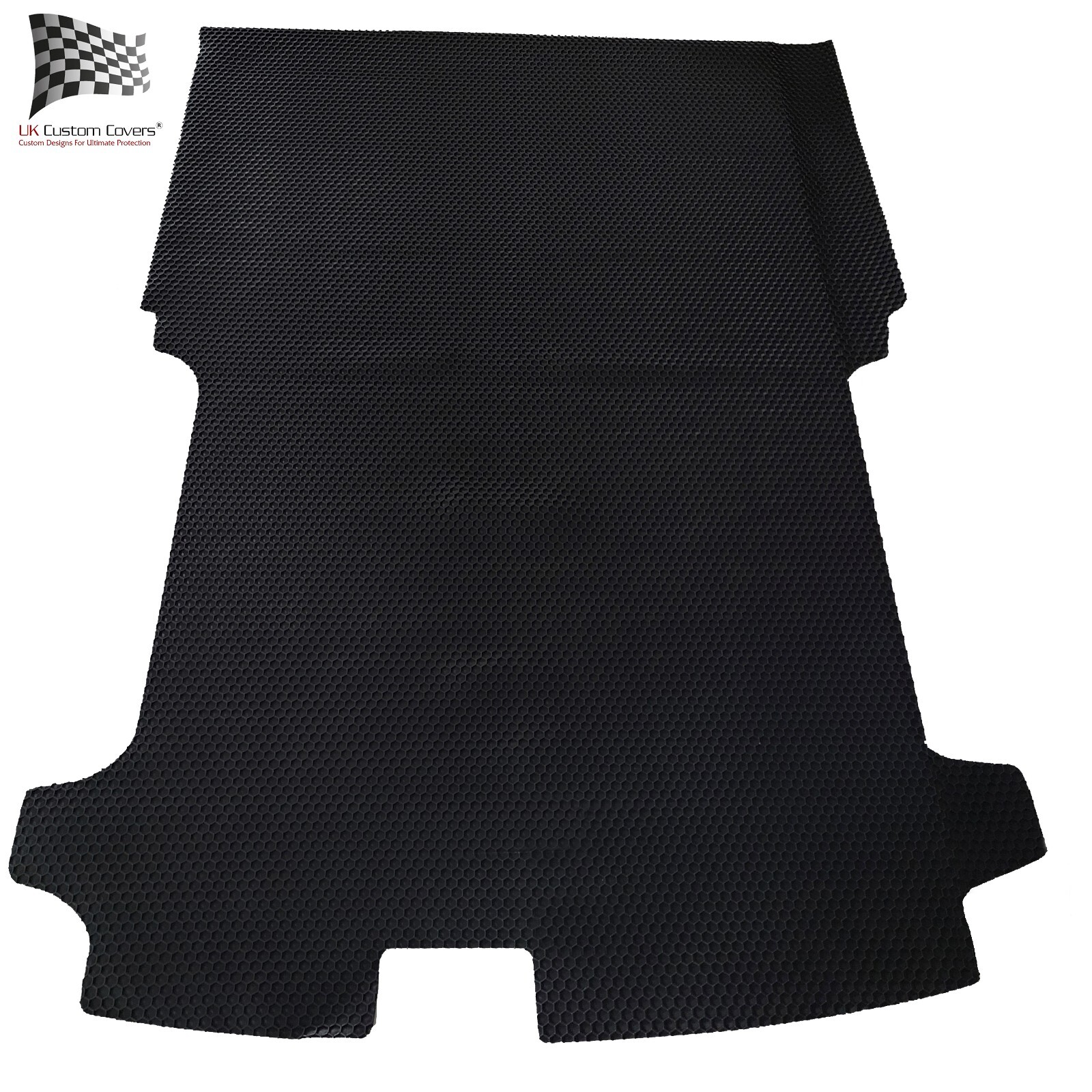 FORD TRANSIT CUSTOM SWB REAR RUBBER FLOOR MAT TAILORED (2024 ON) BLACK ...