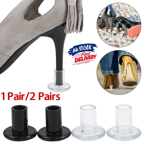 2/4Pcs Cover Stopper High Heel Protectors Stiletto Sinking High Heels ...