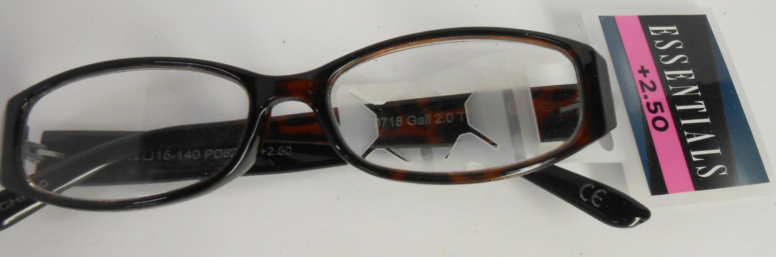 Essentials Reading Glasses 1 Pack +2.50 strength | eBay