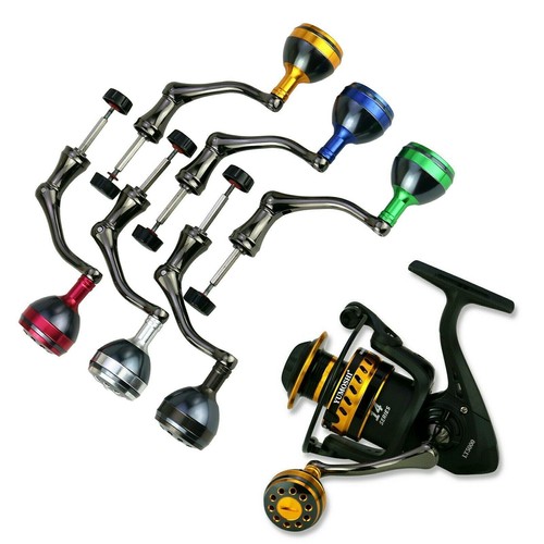 Cool Folding All Metal Rocker Arm Power Knob Handle for Spinning ...