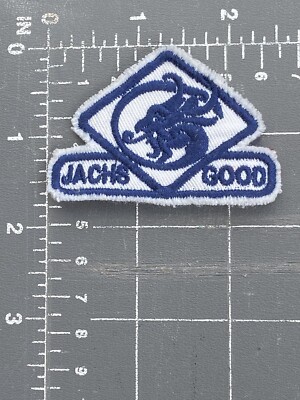 JACHS GOOD Logo Patch NY New York J.A.C.H.S. Clothing Apparel Brand ...
