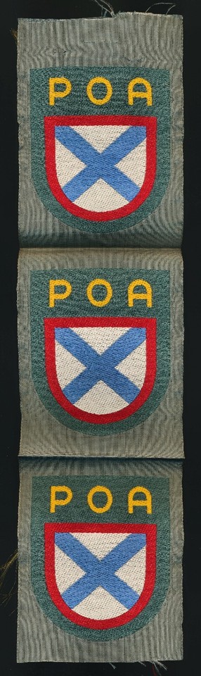 WW2 German shield sleeve patch insignia foreign volunteer badge russian ...