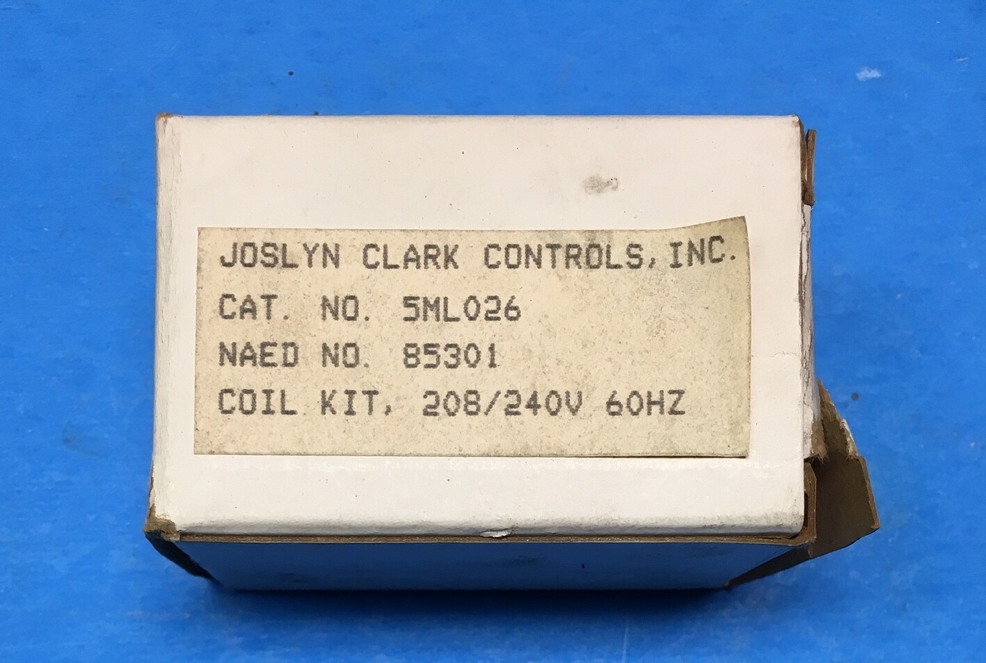 Joslyn Clark Controls 5ML026 Coil New in Box | eBay