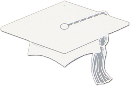 White Grad Cap Red Graduation Cap PNG & SVG Design For T Shirts