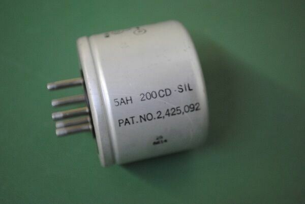 SIGMA INSTRUMENTS RELAY 5AH-200CD-SIL 200 OHM 5 PIN ELECTROMAGNETIC | eBay