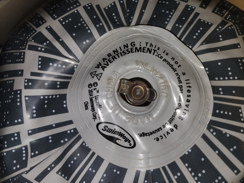 OEM SwimWays Star Wars Death Star Mediem Inflatable Water Toy Pool ...