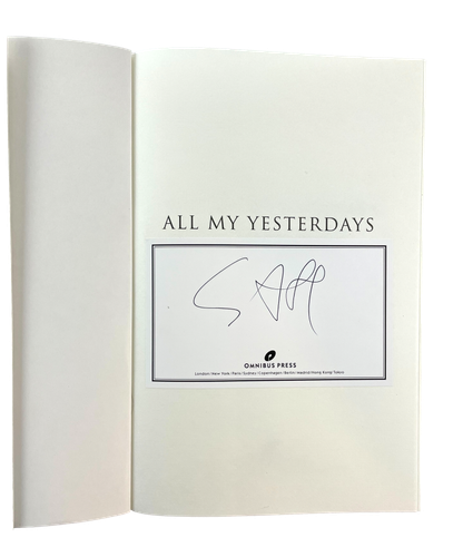 Steve Howe Yes Signed Autograph All My Yesterdays Book Fragile Close to ...