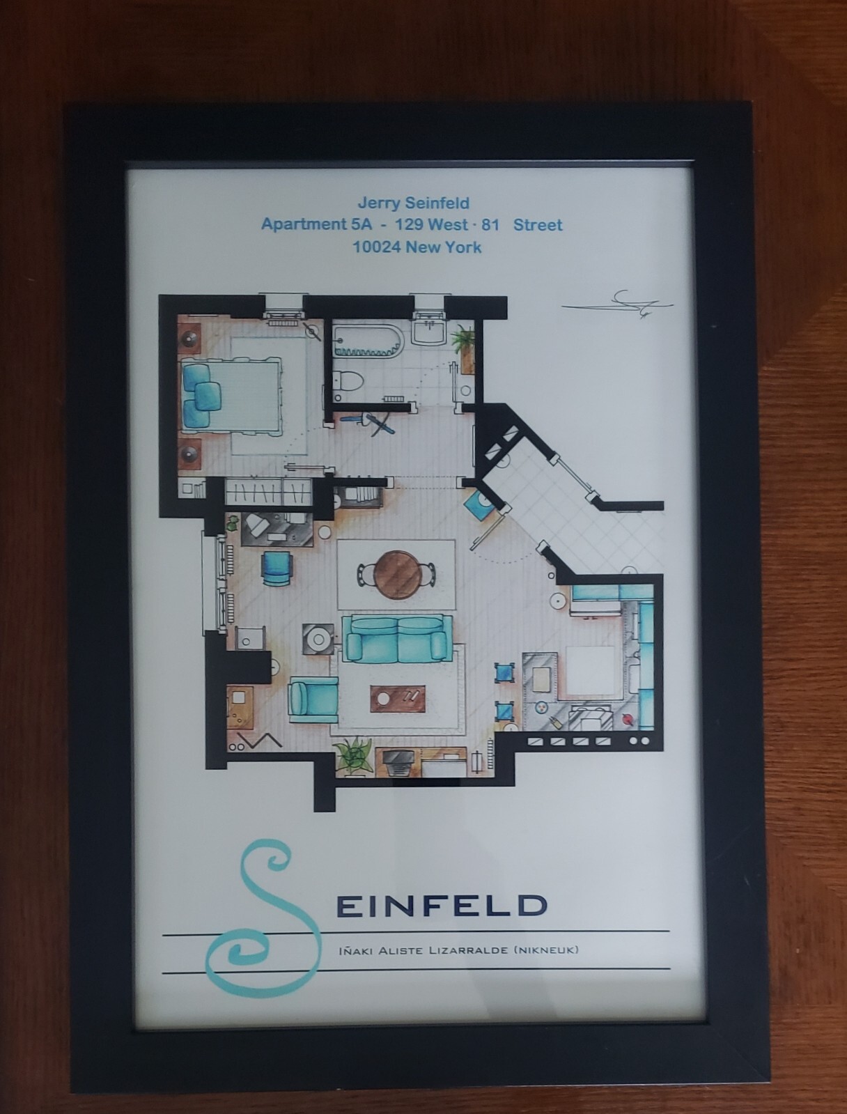 Seinfeld Apartment Layout