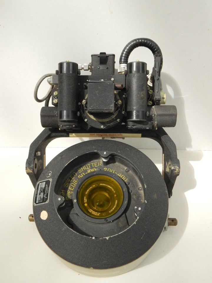 vtg rare military US usaf Army gun sight lens 50 wwi wwii cold war ...