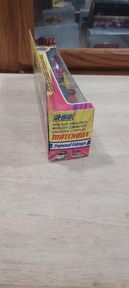 Vintage Matchbox Speed Kings K-28 DRAG-PACK MERCURY COMMUTER DRAGSTER ...