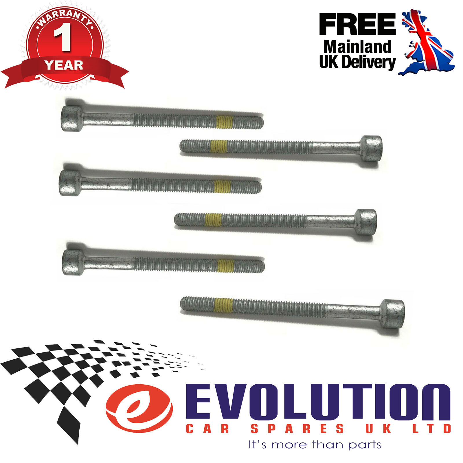 Fuel Injector Bolt And Washer Seals Kit Fits Mercedes Benz 98 to 14 ...