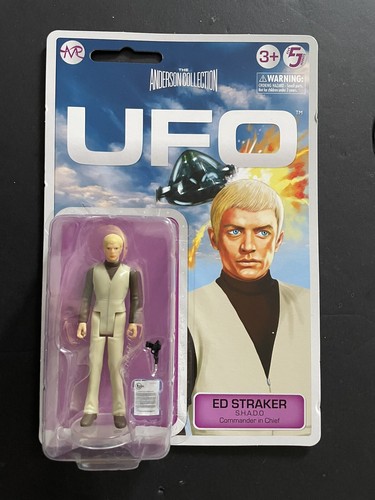 Master Replicas UFO ED Straker SHADO 3.75” Figure Gerry Anderson Sealed ...