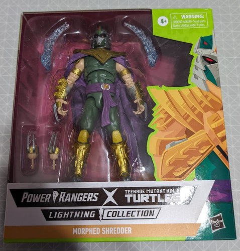 Power Rangers X TMNT Lightning Collection Morphed Shredder Green Ranger ...