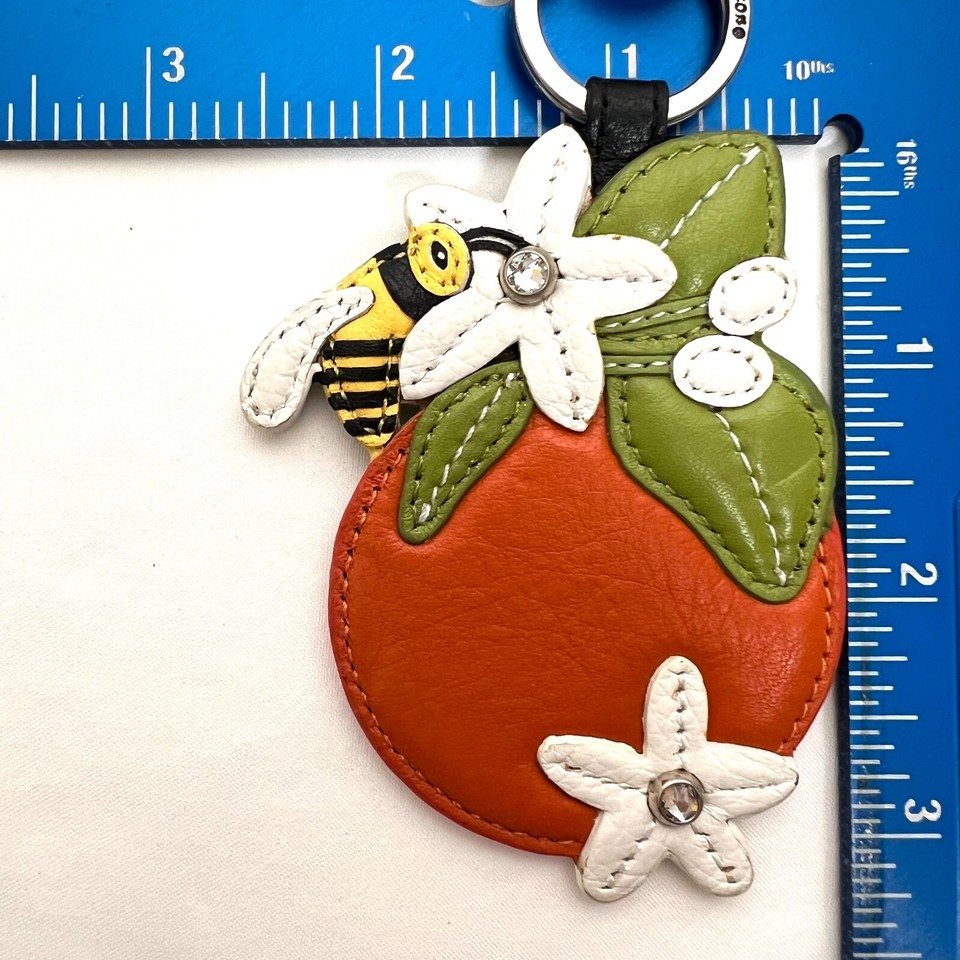 BRIGHTON Leather Handbag Charms Fobs Key Chains NWT $45-50 | eBay