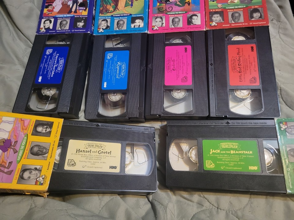 HBO Happily Ever After Fairy Tales for every child VHS Lot 6 Tapes | eBay
