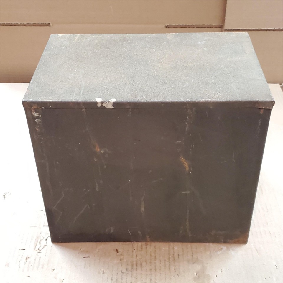 Vtg Shurhit Ignition parts Metal Cabinet Advertising Sign Garage ...