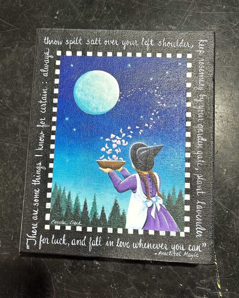Practical Magic OOAK Painting by Carolee Clark of King of Mice Studio ...