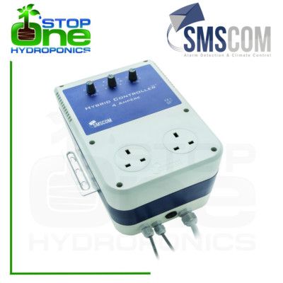 SMSCom 4 Amp Hybrid MK2 Twin Fan Speed Controller Environment Control Hydroponic | eBay UK