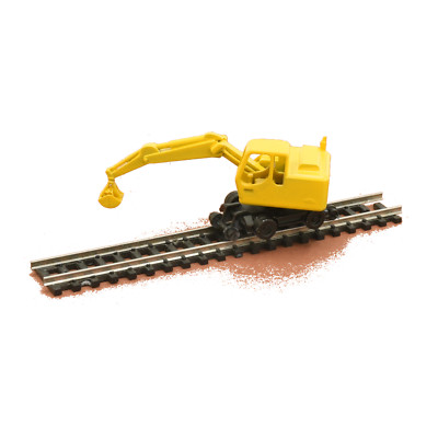 Zweiwegebagger ausgestreckt mit Korb, "Hubzwerg", Spur N, starr ...