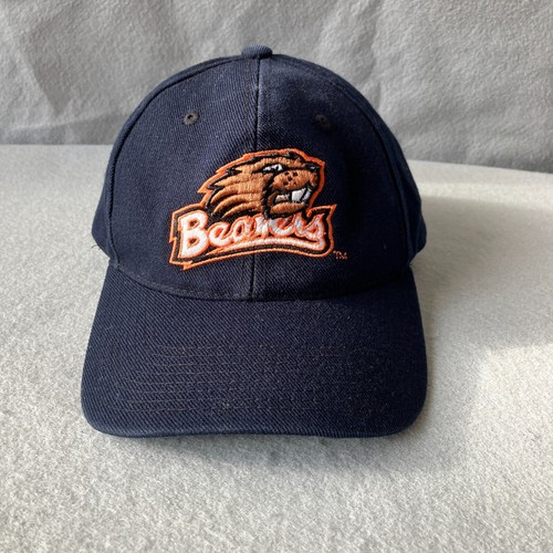 Vintage Oregon State Beavers Hat Snapback Blue Sports Specialties Wool ...