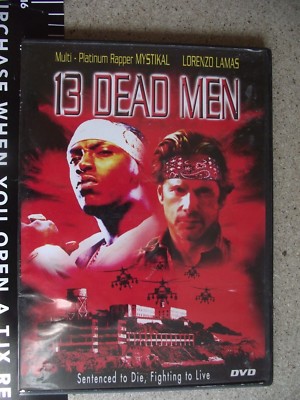 13 Dead Men (DVD 2006, Slim-case) Prison. Lorenzo Lamas, Ashley Tucker ...