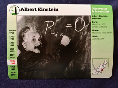 ALBERT EINSTEIN (Discoveries & Inventions) Groiler STORY OF AMERICA ...