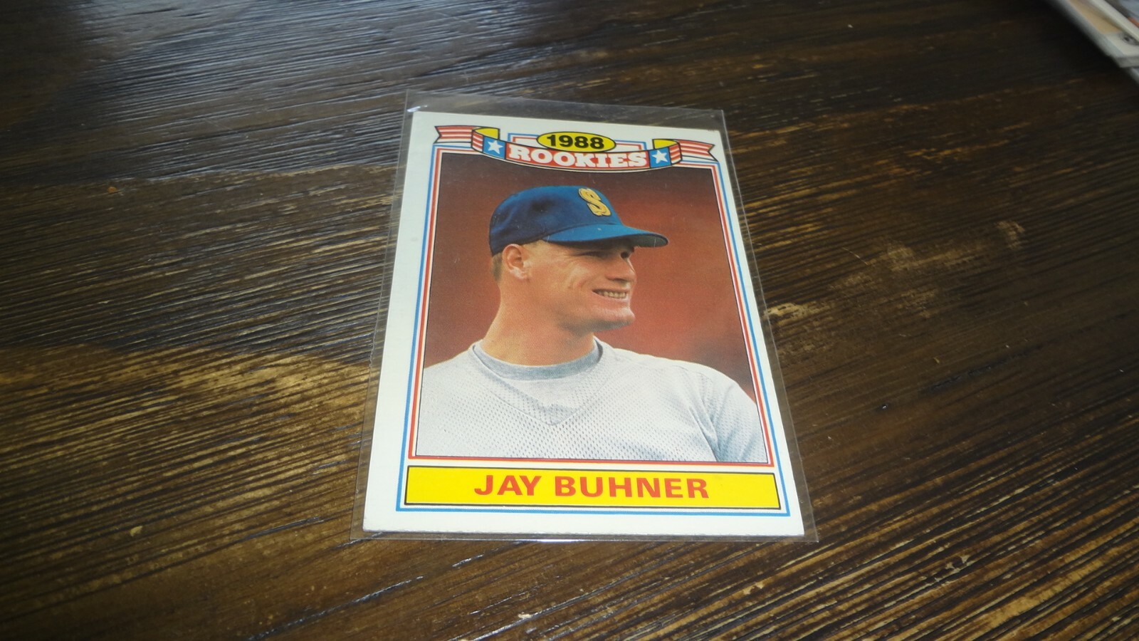1989 TOPPS ROOKIES #5 OF 22 JAY BUHNER BASEBALL CARD | eBay
