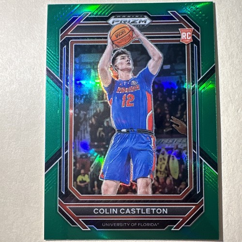 2023 Panini Prizm Draft Picks Colin Castleton RC Green Prizm | eBay