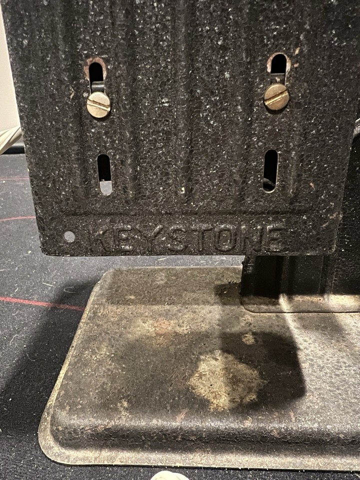 1930’s Hand Crank Keystone 16MM Projector with Screen, Splicer, Film ...